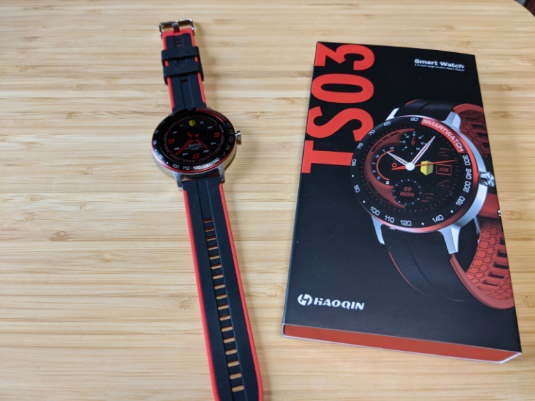【HAOQIN TS03レビュー】シンプル機能でスマートウォッチデビューにおすすめ | スマウォッチ