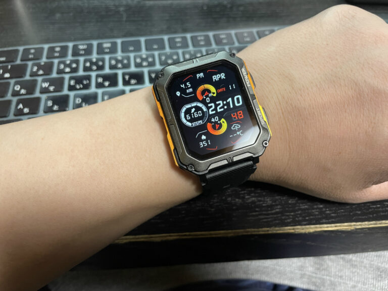 軍用規格！？ゴツくてかっこいいスマートウォッチ！C20 PROレビュー | スマウォッチ